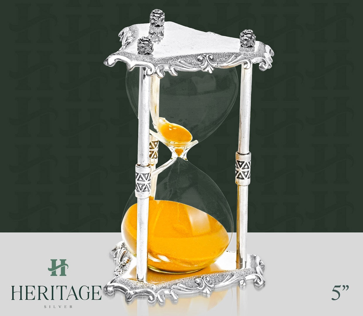 SAND TIMER – Heritage Silver
